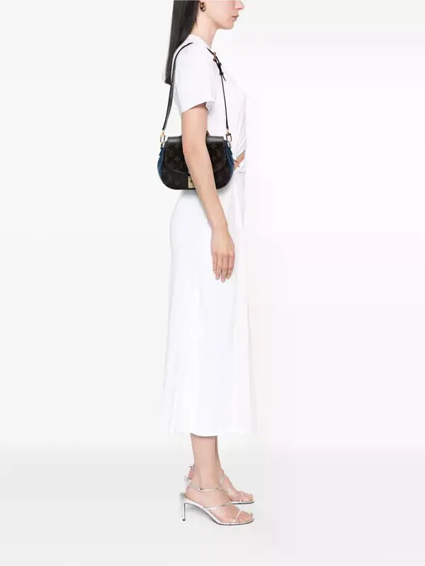 LOUIS VUITTON Monogram Eden Pm Satchel - Blue