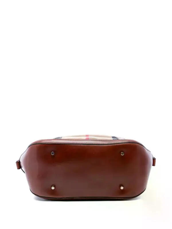 Burberry House Check Canvas Orchard Handbag
