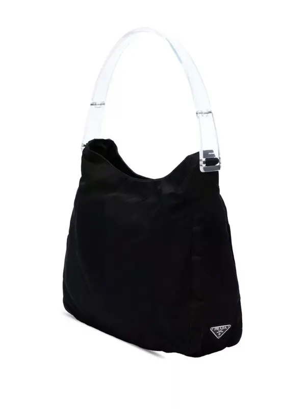 Prada Tessuto Acrylic Handle Bag