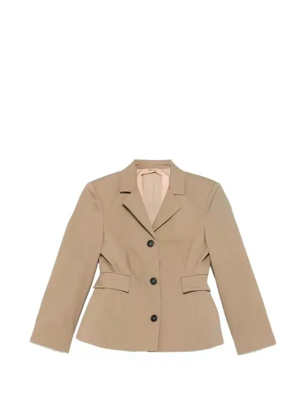 N°21 Notched Lapel Button-up Jacket