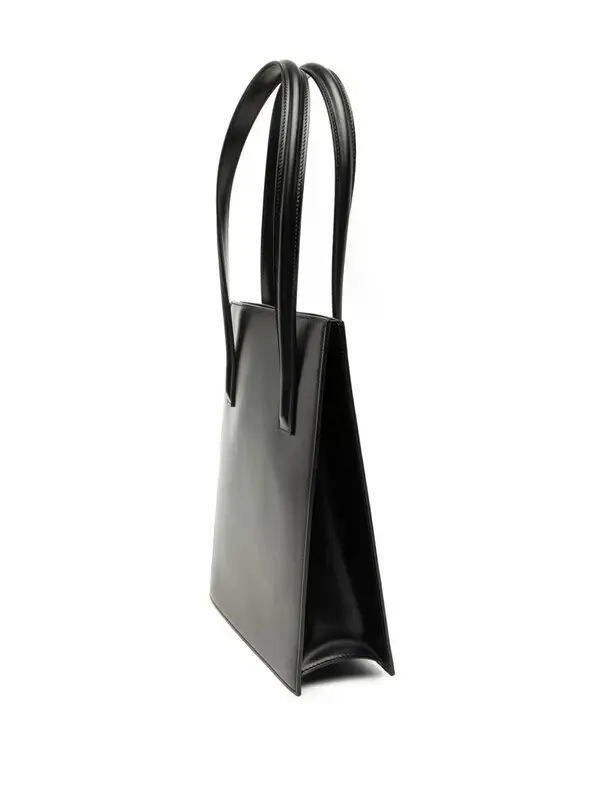 Cartier 1990-2000 Leather Panthere Tote Bag - Black