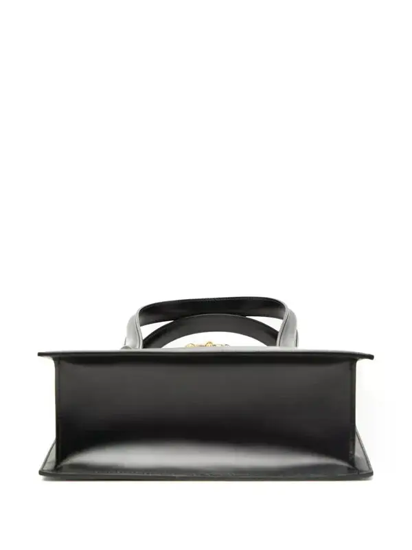 Cartier 1990-2000 Leather Panthere Tote Bag - Black