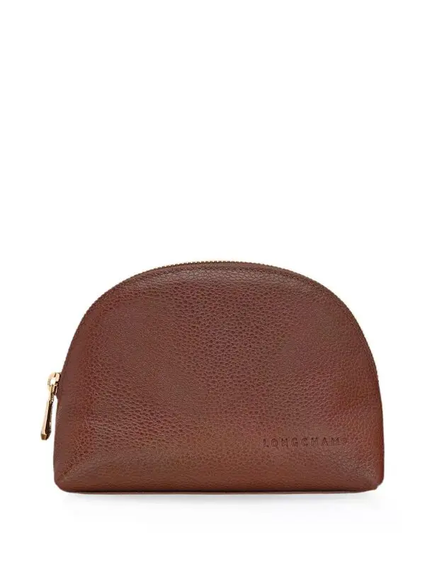 Longchamp Le Foulonné Pouch - Brown