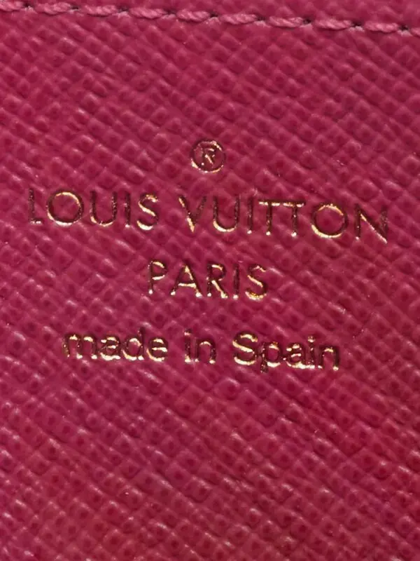 LOUIS VUITTON Vivienne Courchevel Damier Ebene Zippy Wallet