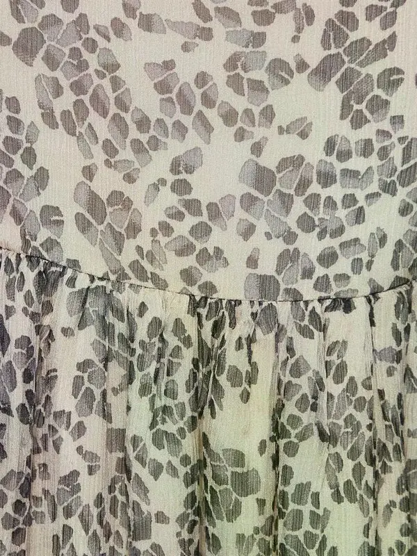 Max Mara Sleeveless Silk Dress - Neutrals