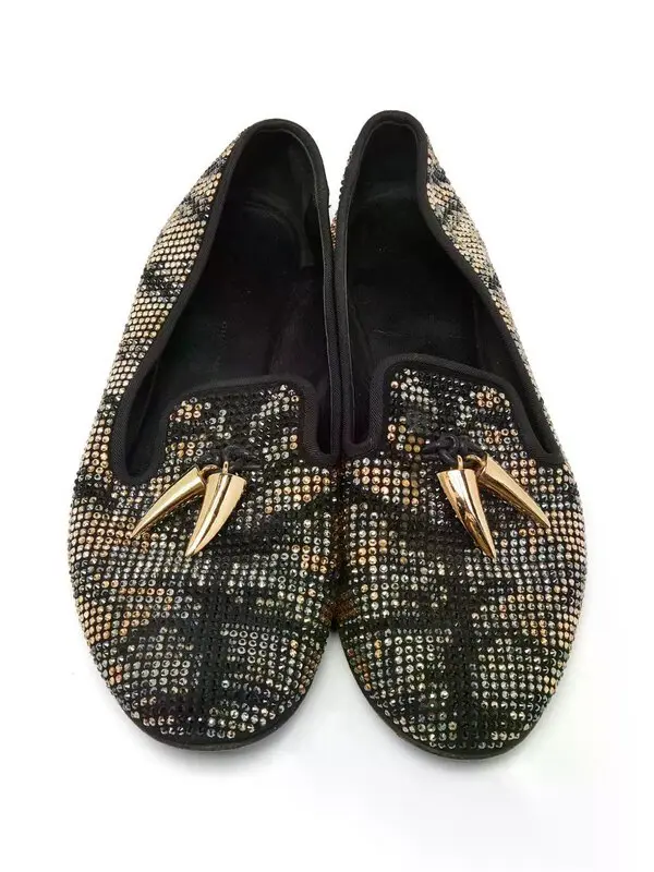 GIUSEPPE ZANOTTI Embellished Loafers