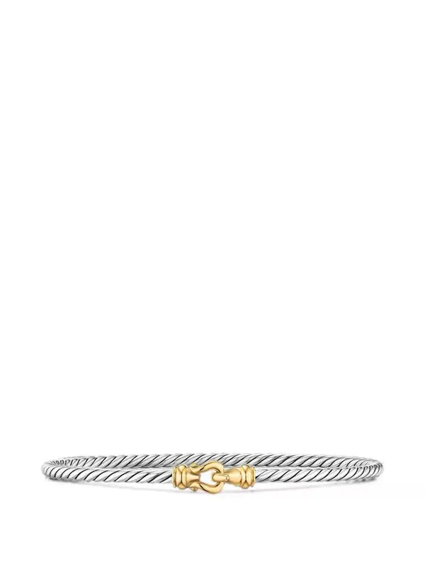 David Yurman Cable Flex Buckle Bracelet - Silver