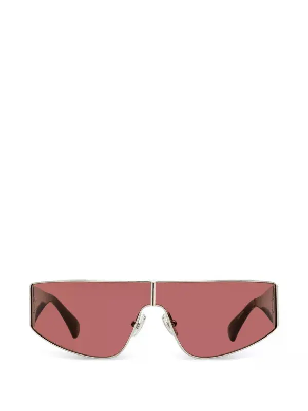 Max Mara Shield-frame Sunglasses - Silver