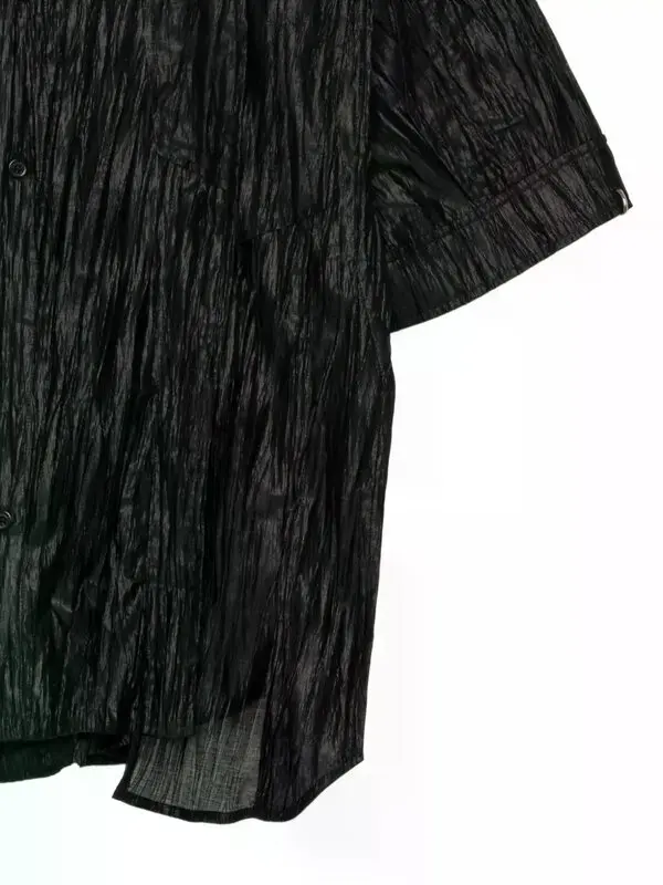 SONGZIO Polyptych Crease-effect Shirt