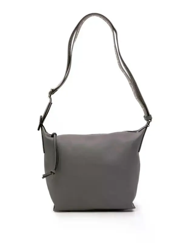 Loewe Calfskin Cubi Crossbody Bag - Grey