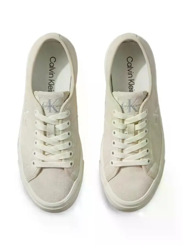 Calvin Klein Embroidered Logo Platform Sneakers