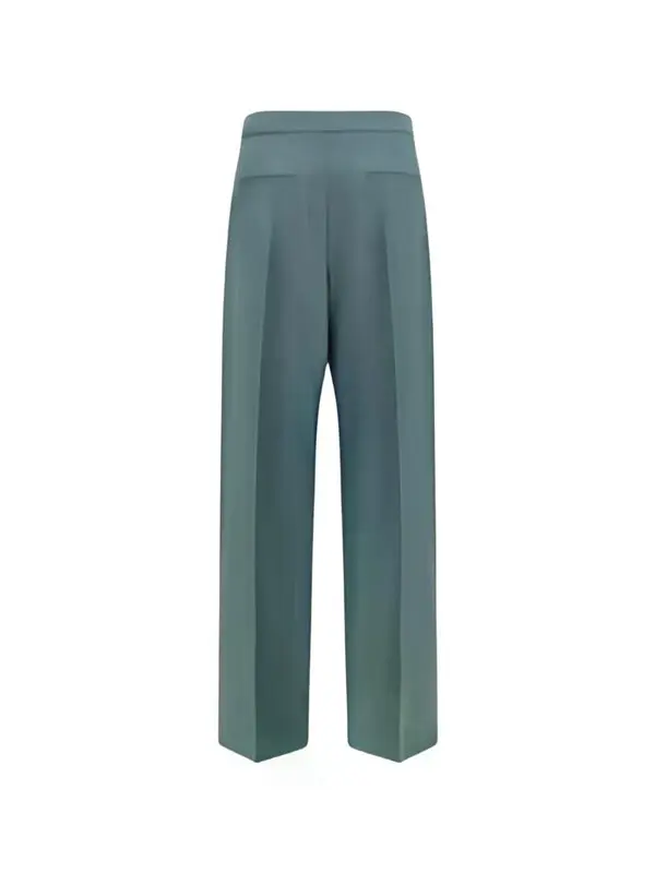 Chloé Pleated Wool Trousers