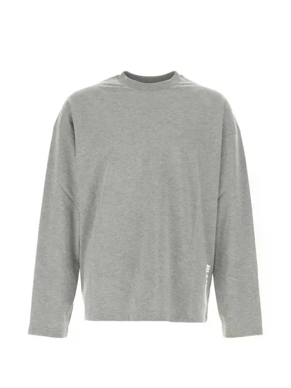 JIL SANDER Long-sleeve Crew-neck T-shirt - Grey