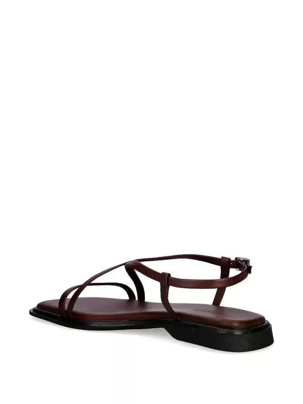 VAGABOND SHOEMAKERS Izzy Strappy Buckled Sandals - Red