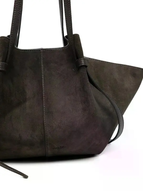 Yuzefi Mochi Leather Shoulder Bag - Brown