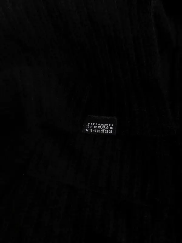 MAISON MARGIELA Ribbed-knit Scarf
