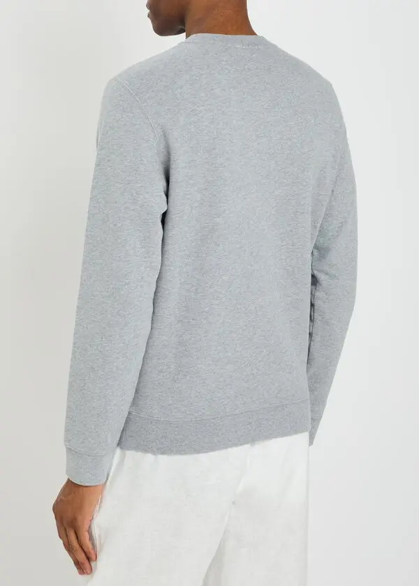 Sunspel Crew Neck Cotton Sweatshirt