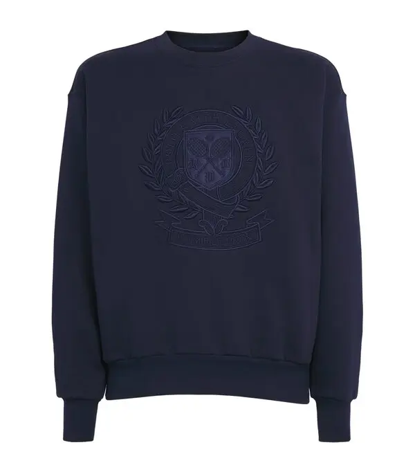 Rlx Ralph Lauren Wimbledon Emblem Crewneck Sweatshirt