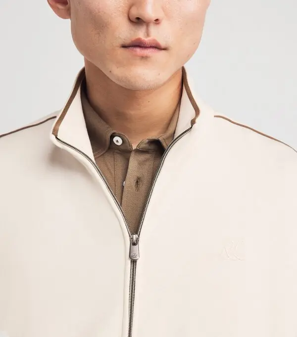 Ralph Lauren Purple Label Wimbledon Cotton-cashmere Sweatshirt