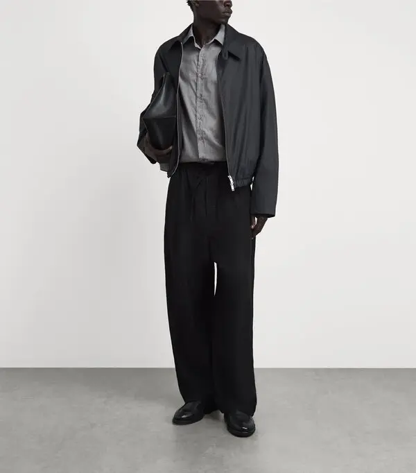 Canali Cotton Herringbone Shirt