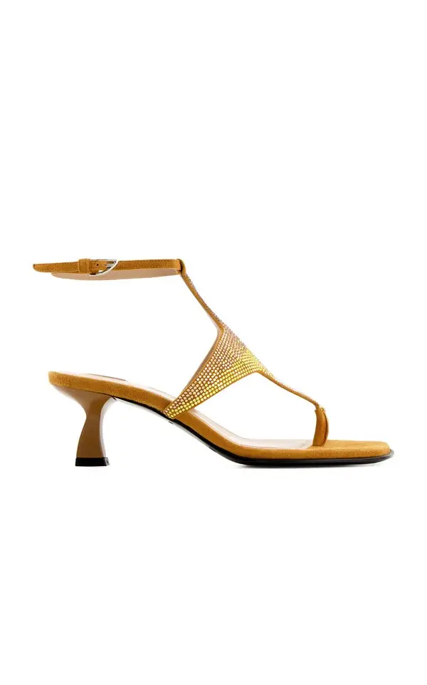 NODALETO Embellished Heeled Sandals