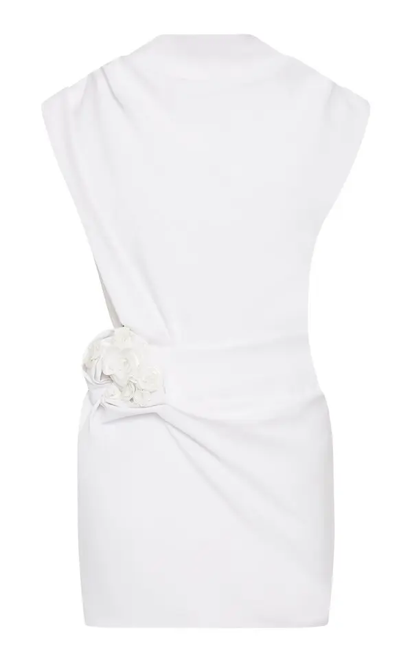 Rachel Gilbert Mirage Cut-out Mini Dress - White
