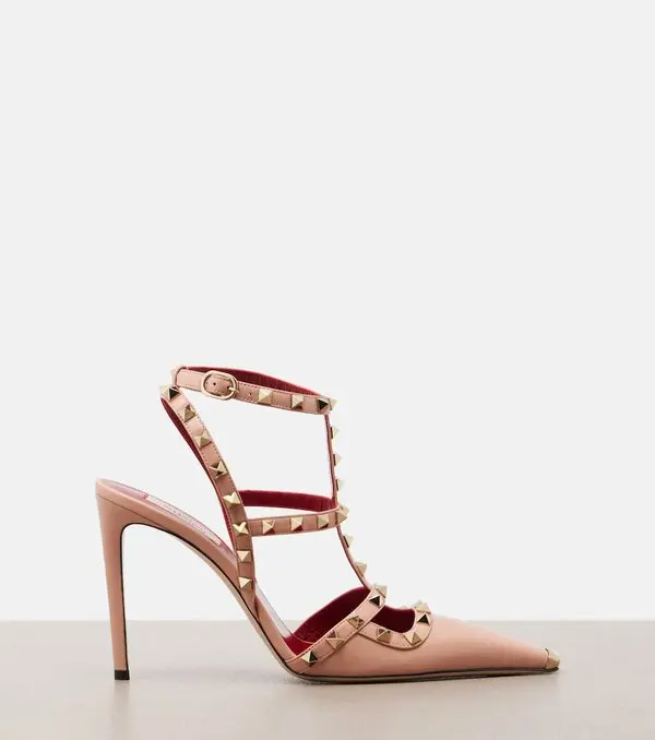 Valentino Garavani Rockstud Leather Pumps