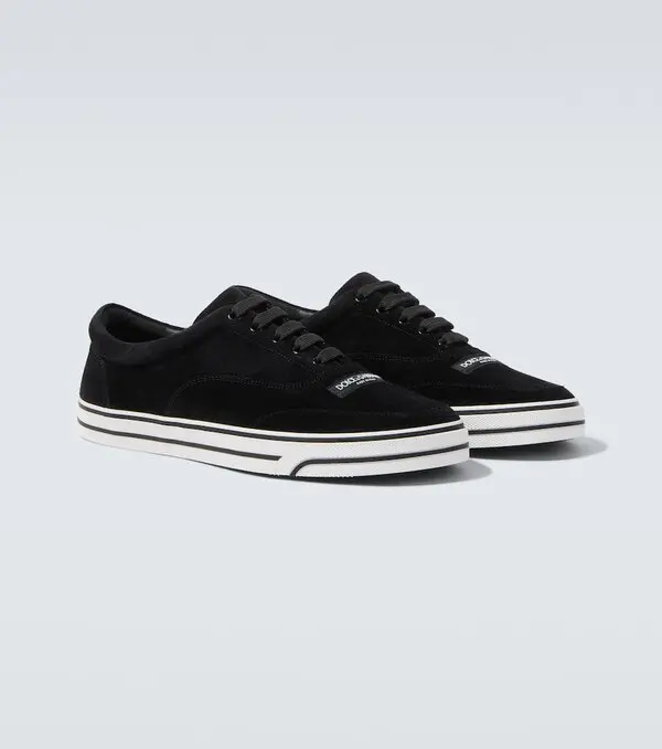 Dolce & Gabbana Suede Lace-up Sneakers