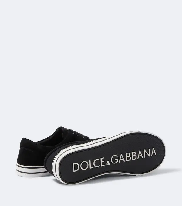 Dolce & Gabbana Suede Lace-up Sneakers