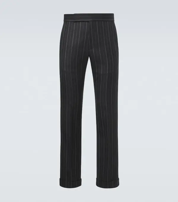 TOM FORD Striped Wool Trousers