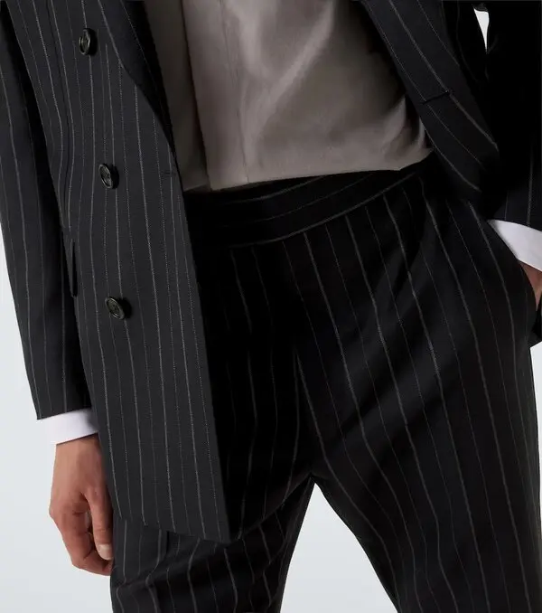TOM FORD Striped Wool Trousers