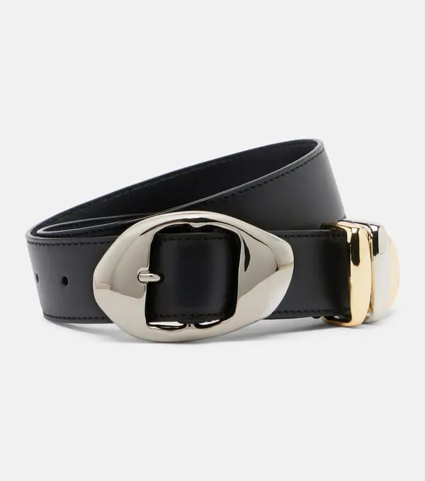 AMANU Grumeti Leather Belt - Black
