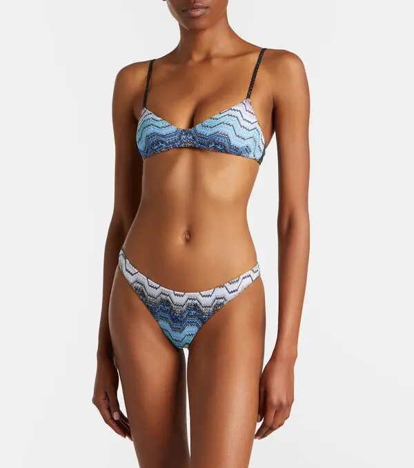 Missoni Zigzag Lame Bikini Set
