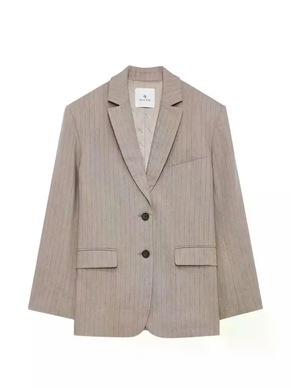 ANINE BING Quinn Blazer - Neutrals