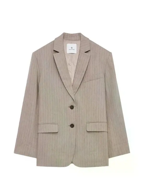 ANINE BING Quinn Blazer - Neutrals