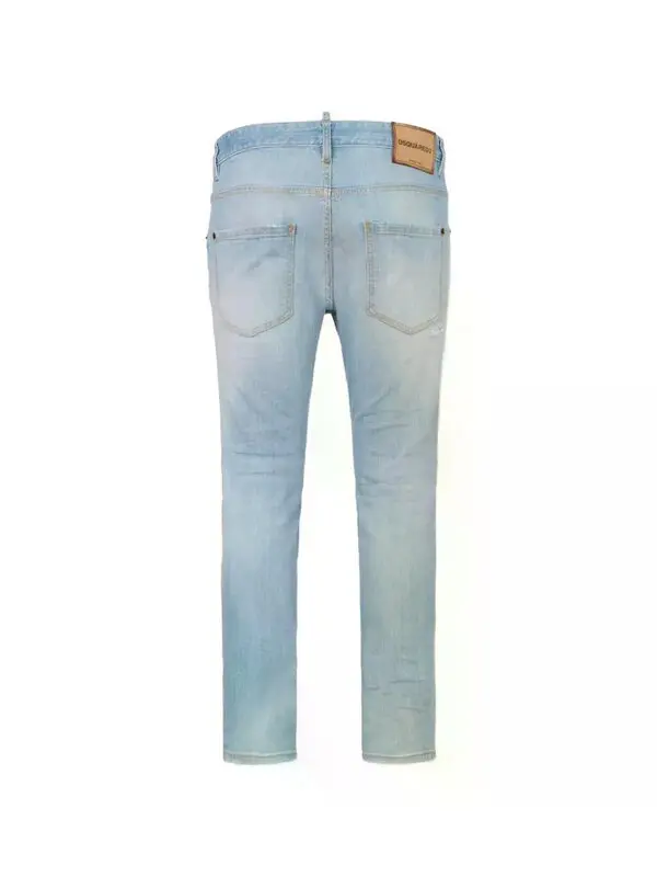 Dsquared2 Distressed Faded Jeans