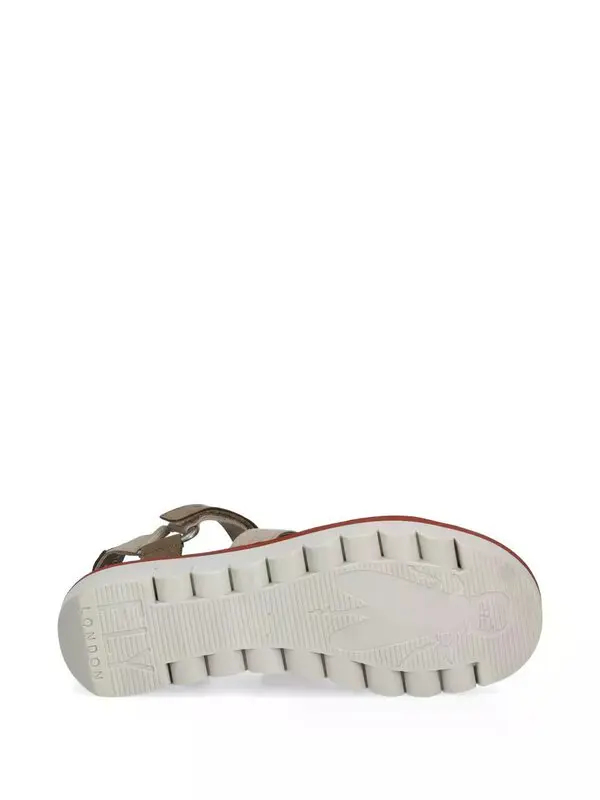 Fly London Touch-strap Platform Sandals