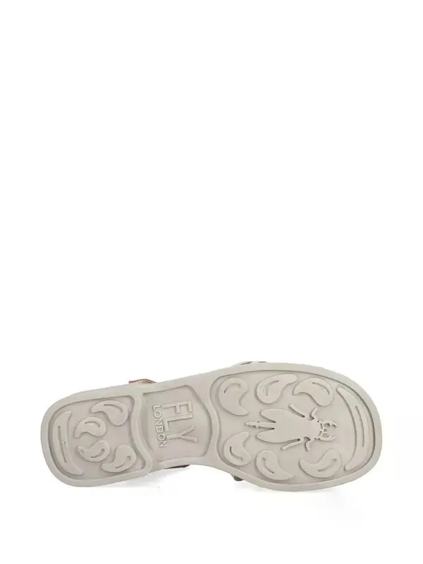 Fly London Woven Touch-strap Flat Sandals