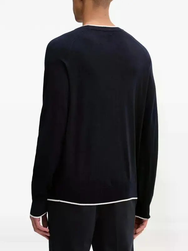 From Future Long-sleeve Sweater With Contrasting Trim