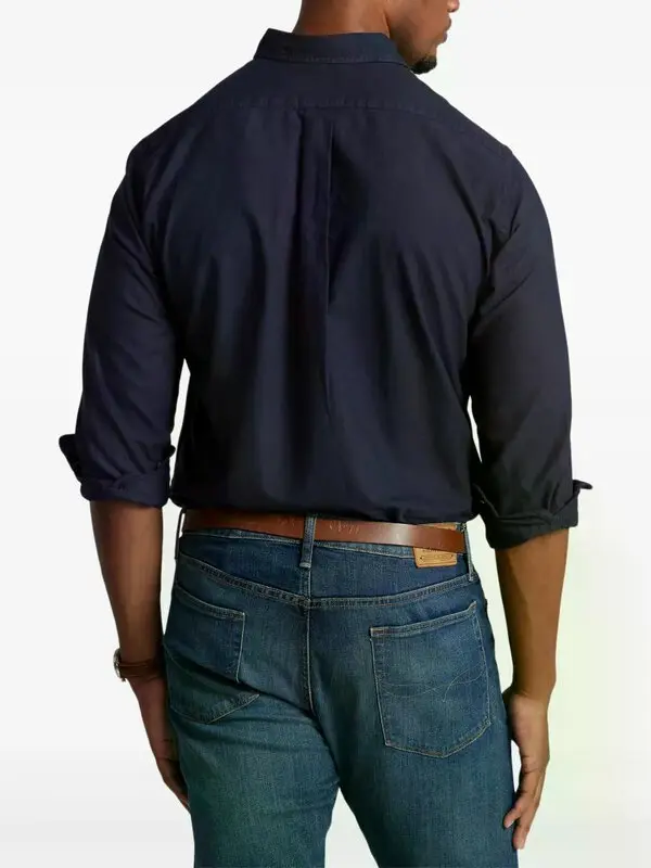 Polo Ralph Lauren Garment-dyed Oxford Shirt - Blue