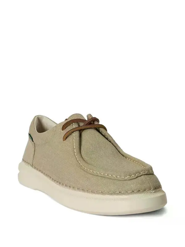 Polo Ralph Lauren Moccasin-stitched Canvas Lace-up Shoes