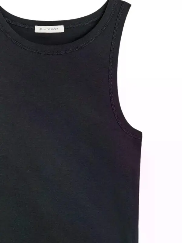 BY MALENE BIRGER Mani Logo-embroidered Tank Top