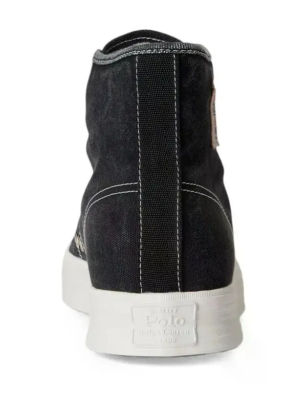 Polo Ralph Lauren Logo-patch High-top Sneakers