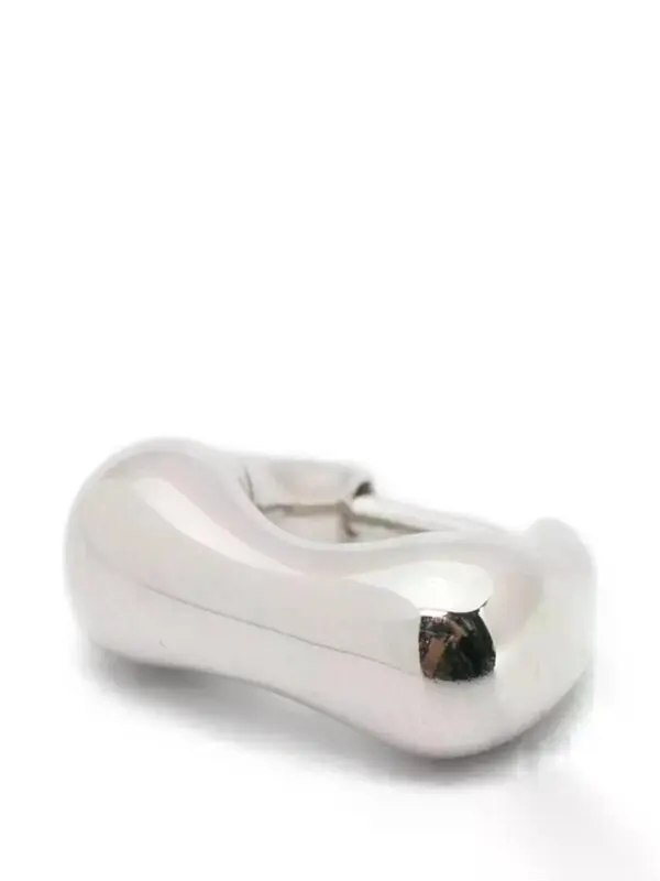 MARIA BLACK Satchel Huggie Earrings - Silver