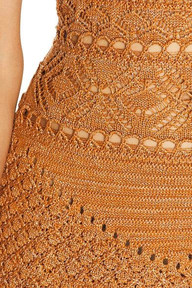 Retrofete Florentina Halterneck Crochet Dress