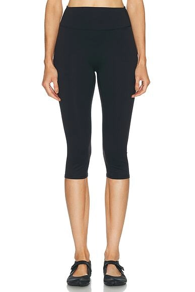 NIKESKIMS Matte 17 Crop Legging - Obsidian