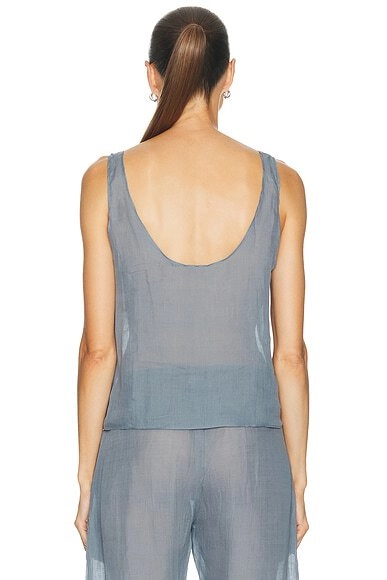 LESET Niko Scoop Tank Top - Mist
