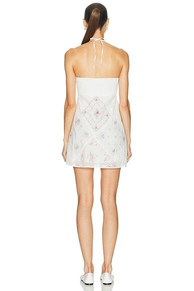 LoveShackFancy Elira Dress White
