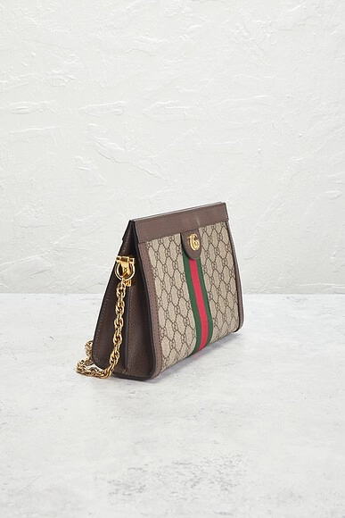 Gucci Ophidia Shoulder Bag - Brown