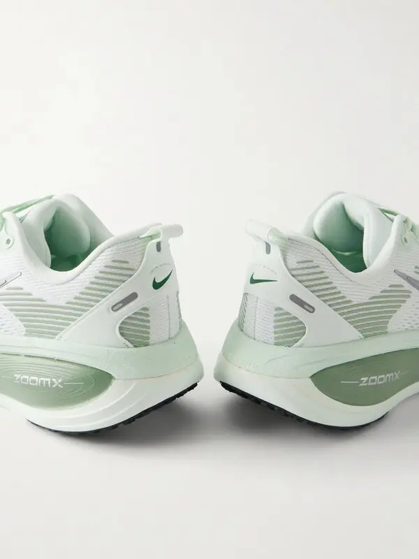 Nike Vomero 18 Mesh And Rubber-trimmed Trainers - Green